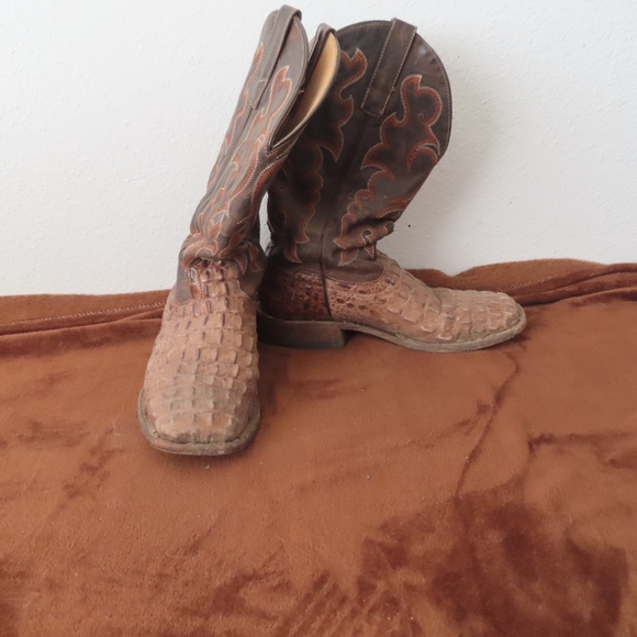 Horsepower Boots | Shoes | Horse Power Nile Croc Print Western Boot ...